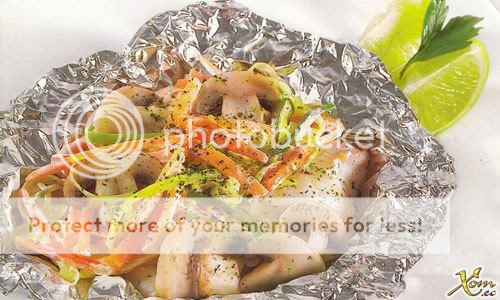 La receta Olímpica: Pescado en papillote. | El Blog de Oxígeno al Día