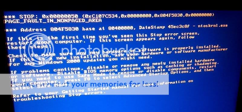 Dell Poweredge 4400 Server BSOD using Windows 2000 Server | Technology ...